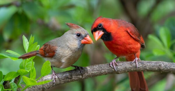 Cardinal Bird Facts - Cardinalis cardinalis, Piranga rubra, and others ...