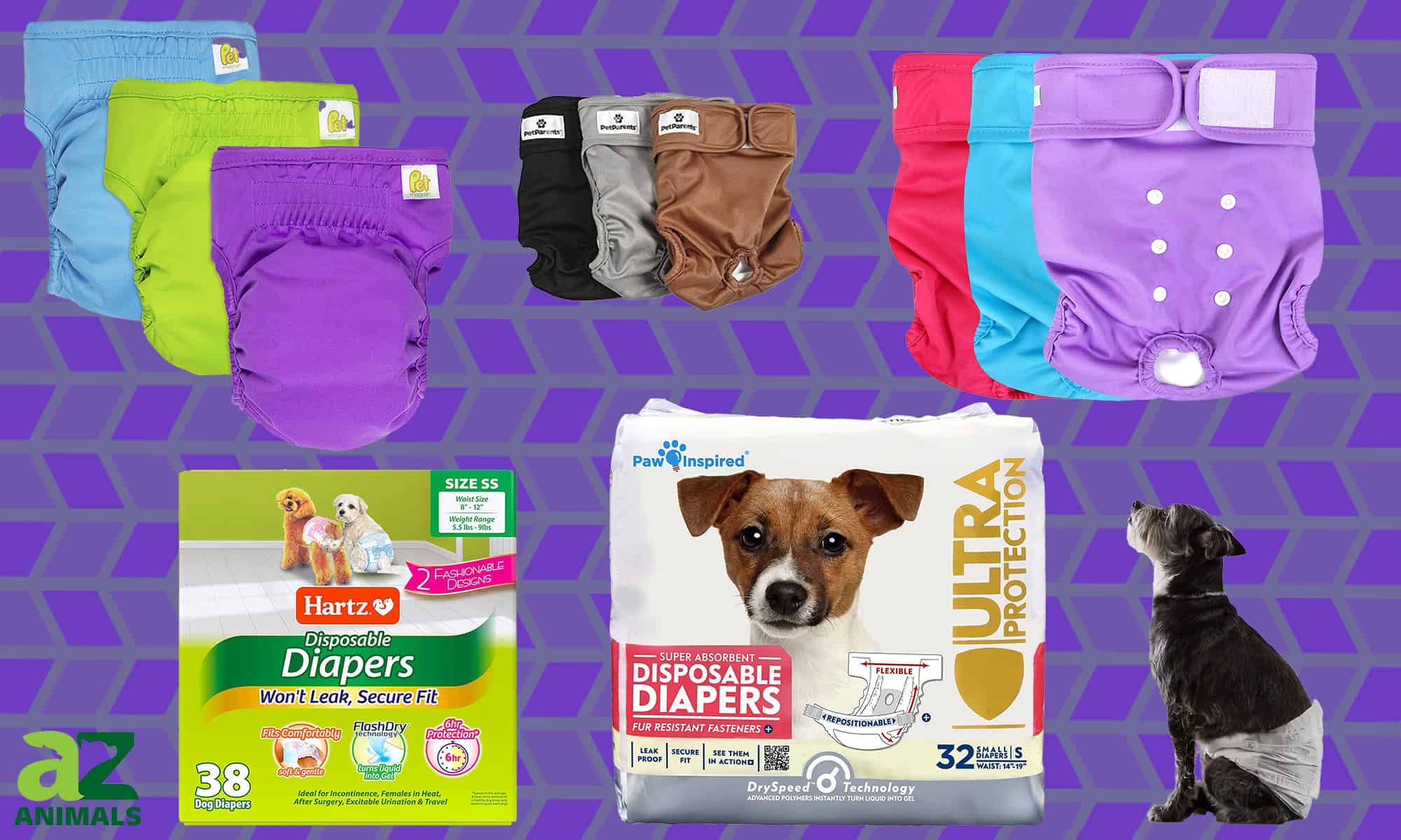 The Best Diapers for Dogs: Reviewed and Ranked - A-Z Animals