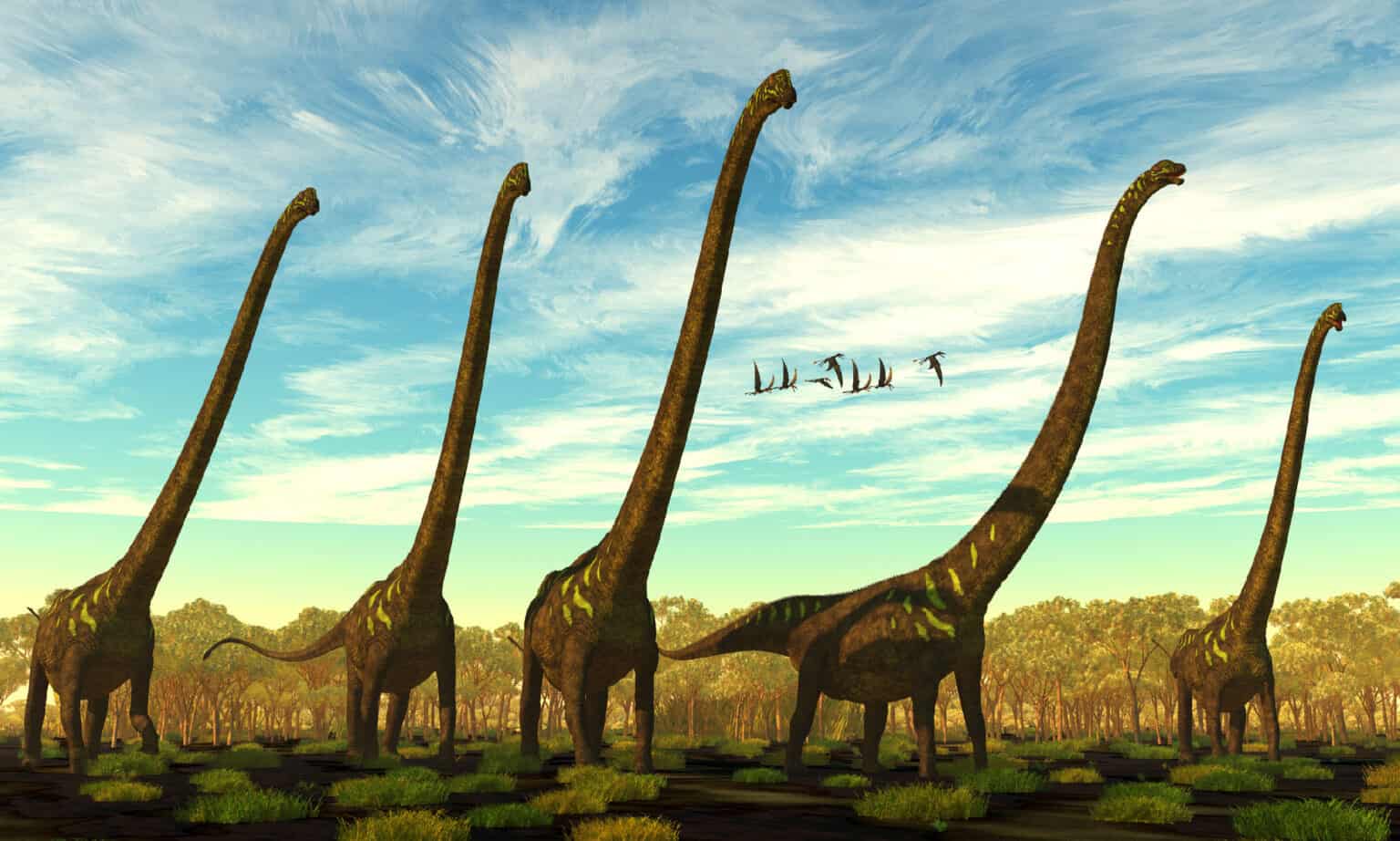 9 Dinosaurs With Long Necks - IMP WORLD