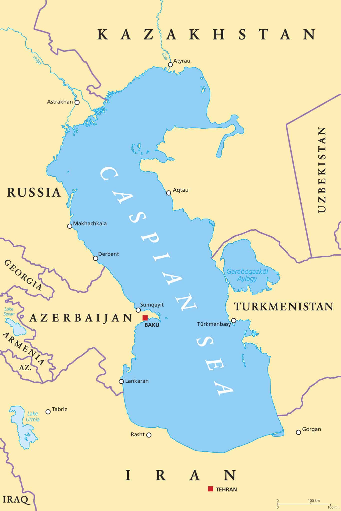 Is the Caspian Sea a Lake? Does It Have Freshwater? - A-Z Animals