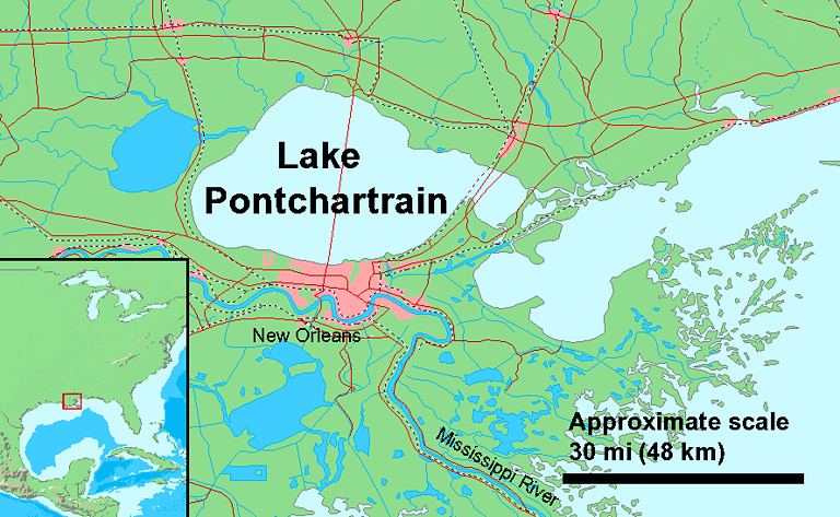 How Deep Is Lake Pontchartrain? - A-Z Animals