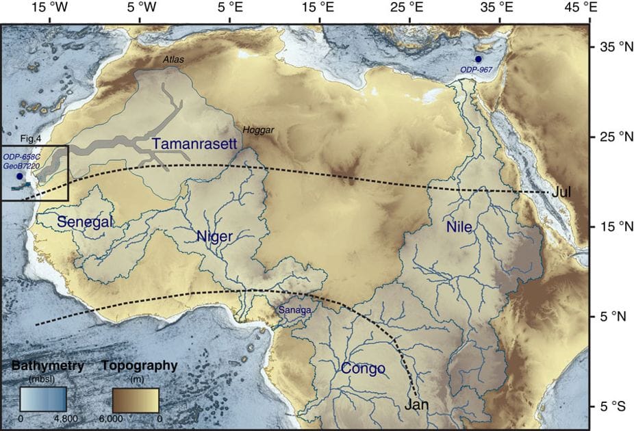Discover the Massive River That Once Flowed Through the Sahara Desert ...