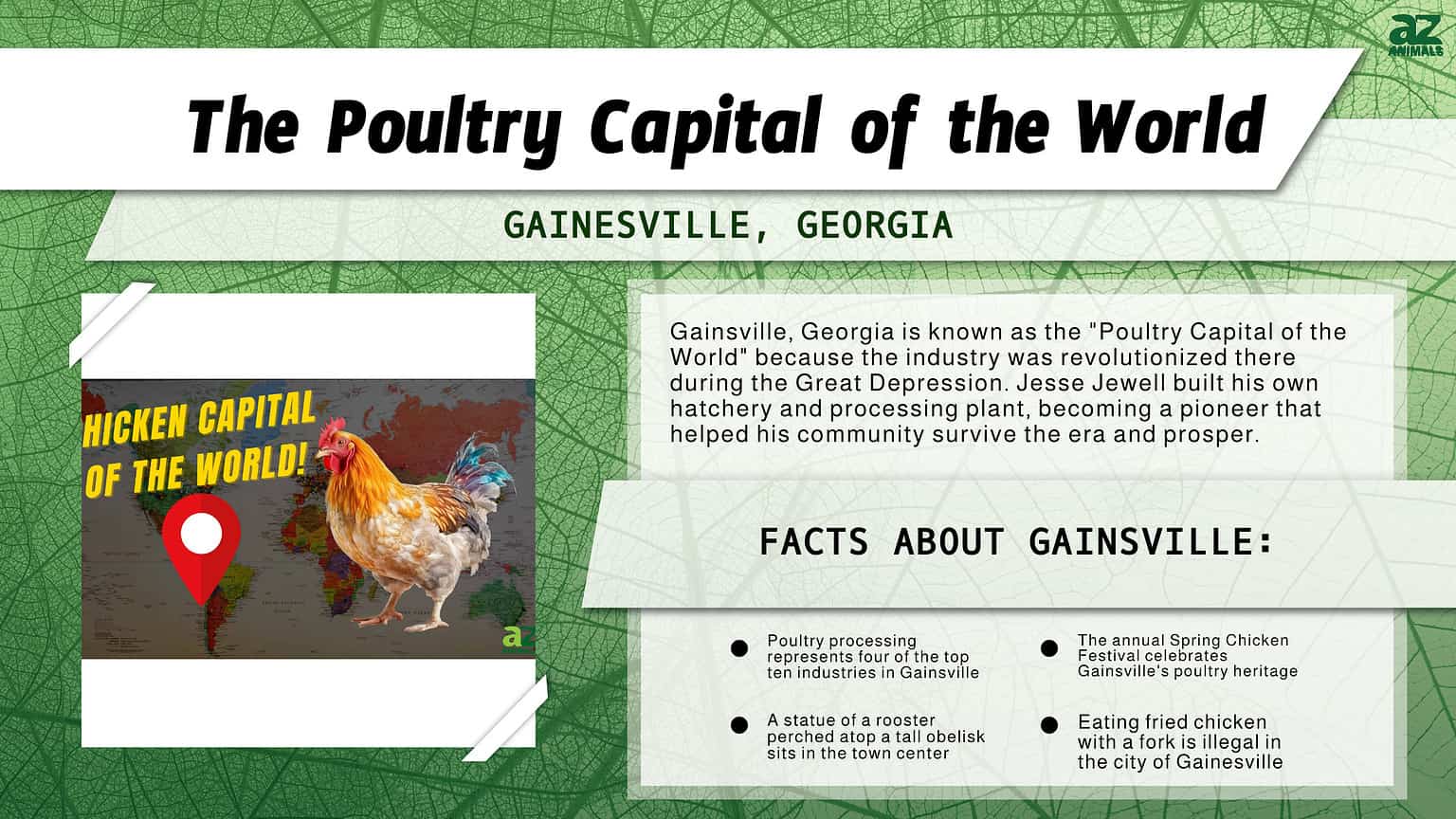 This Tiny U.S. Town that Proudly Calls Itself the 'Poultry Capital of ...
