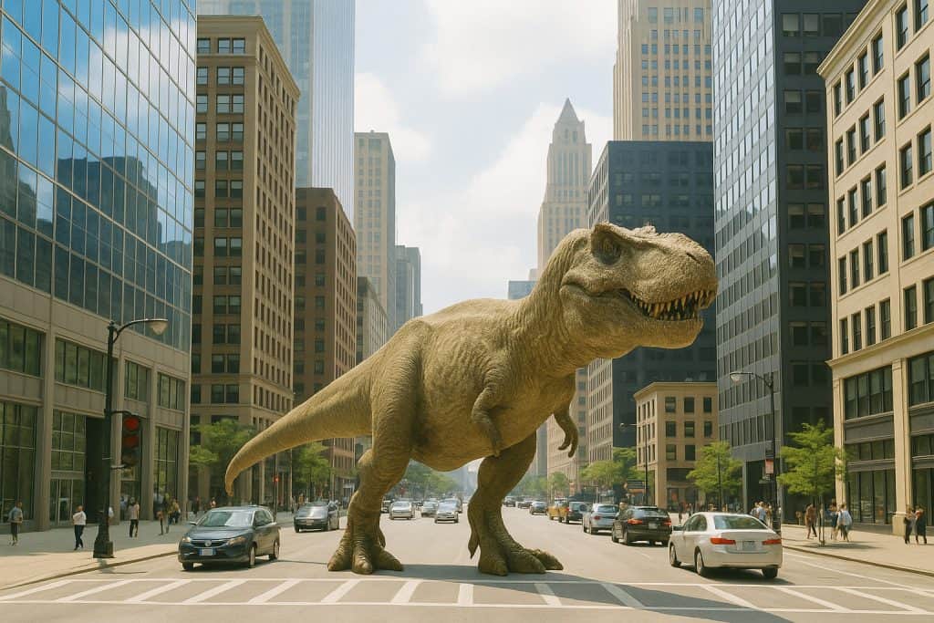 This is What Life Would Be Like if T. rex Roamed Today's Earth - A-Z ...