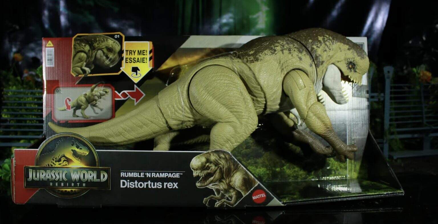 The Distortus Rex from 'Jurassic World Rebirth' Looks Terrifying