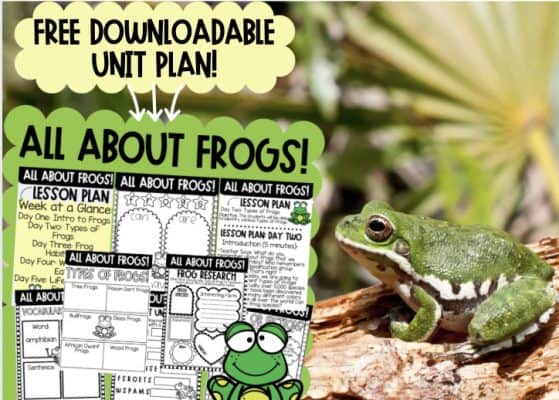 Jumpstart Learning With This Free, Ready-to-Use Frog Lesson Plan - A-Z ...