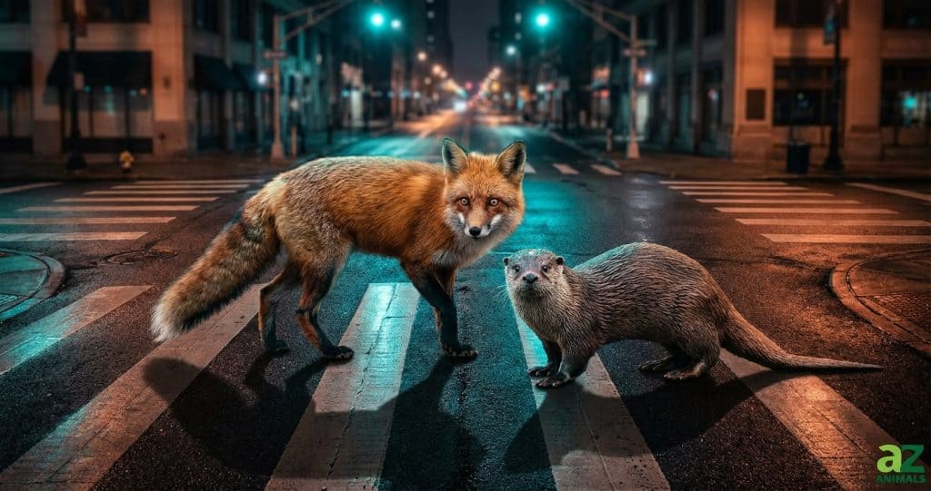 Fox and Otter Invade Lincoln: What Forced This Wild Pair Into the City ...